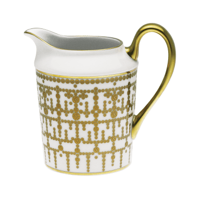 Tiara White & Gold Creamer – Quintessentials