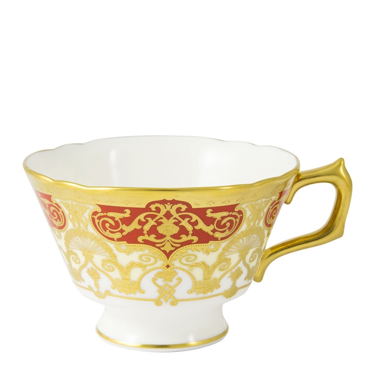 Heritage - Red and Cream Tea Cup – Quintessentials