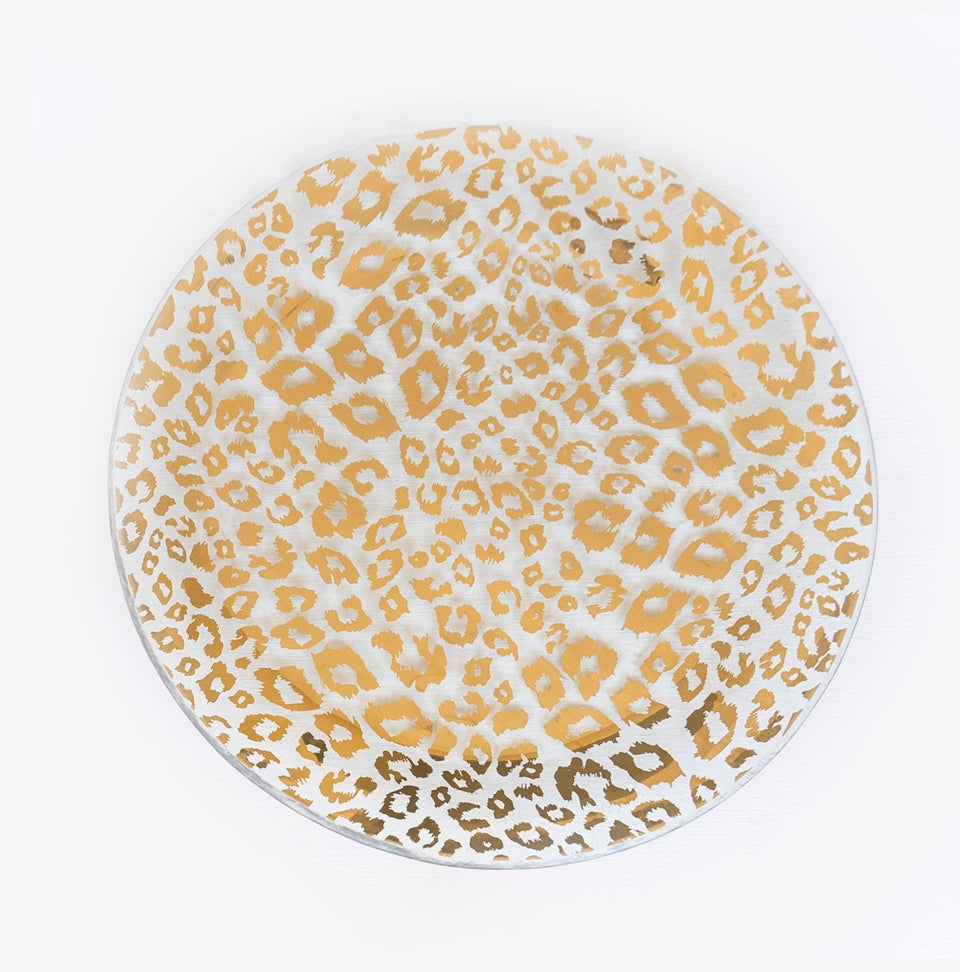 Cheetah Round Plate – Quintessentials