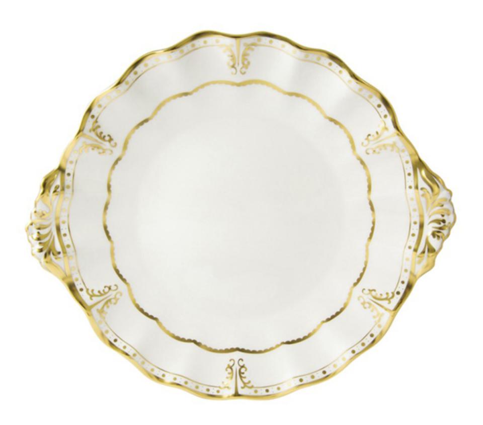 Elizabeth - Gold Cake Plate – Quintessentials