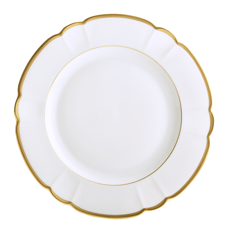 Colette - Gold Dinner Plate – Quintessentials