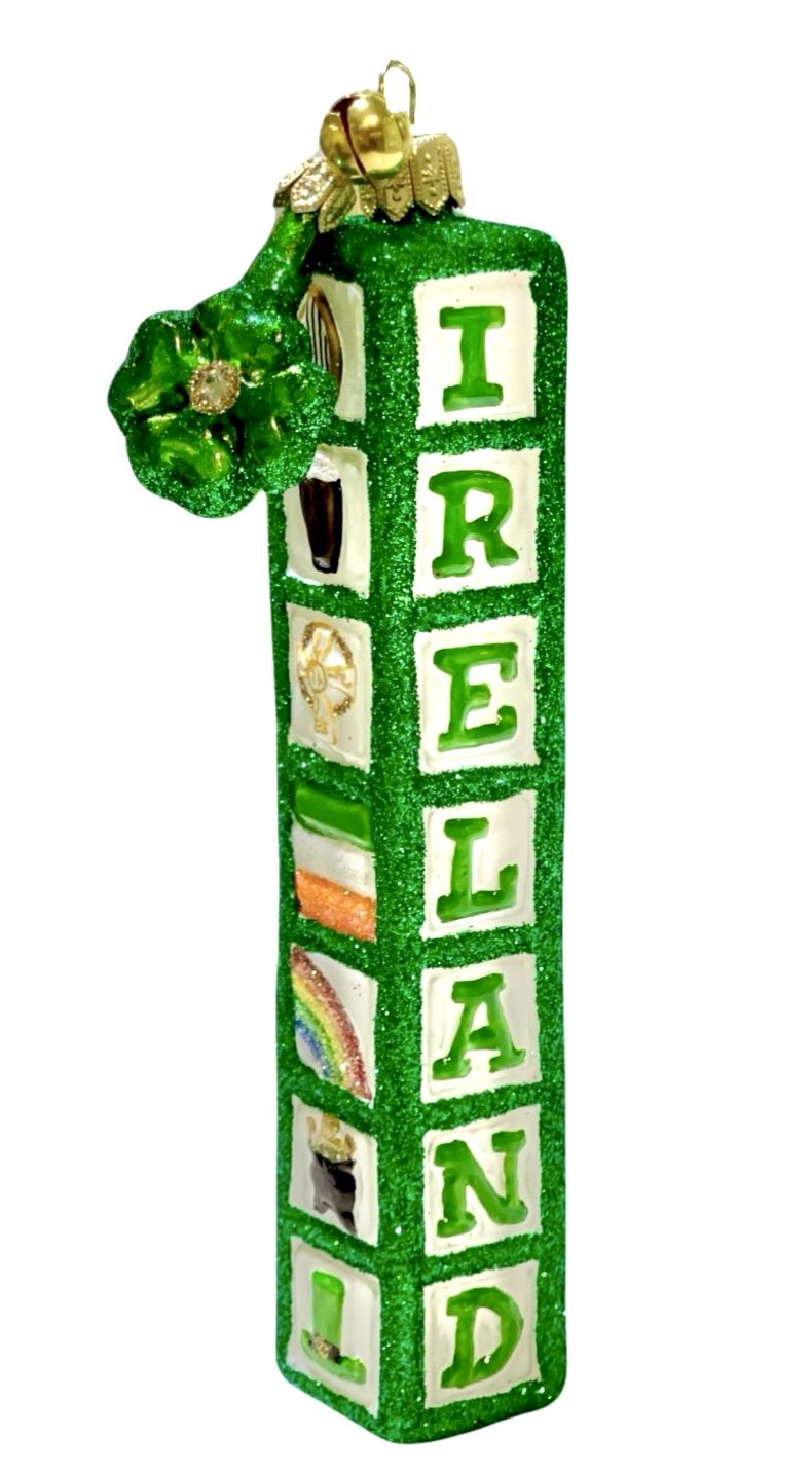 Ireland Ornament by JingleNog – Quintessentials