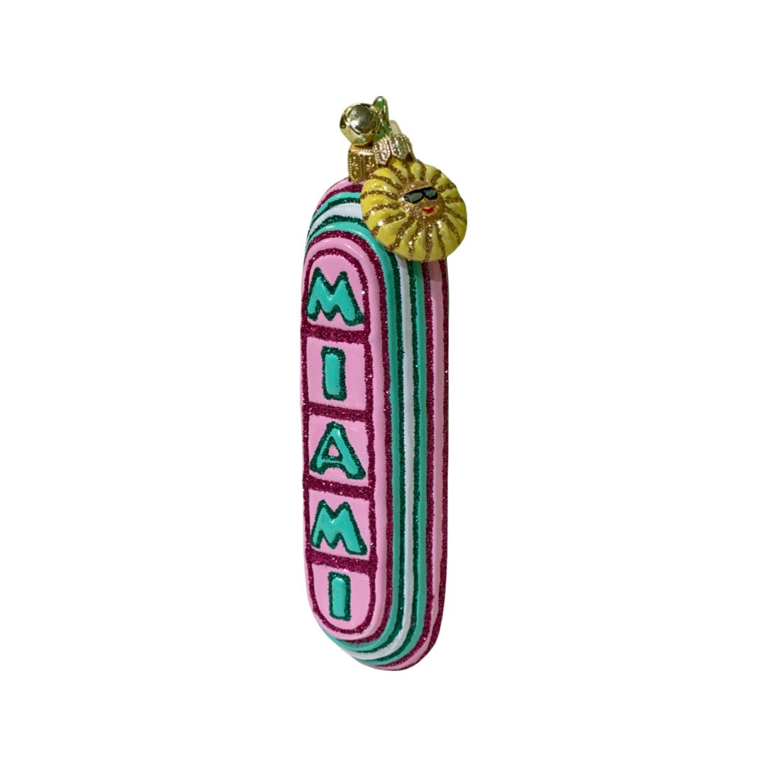 Miami Ornament – Quintessentials