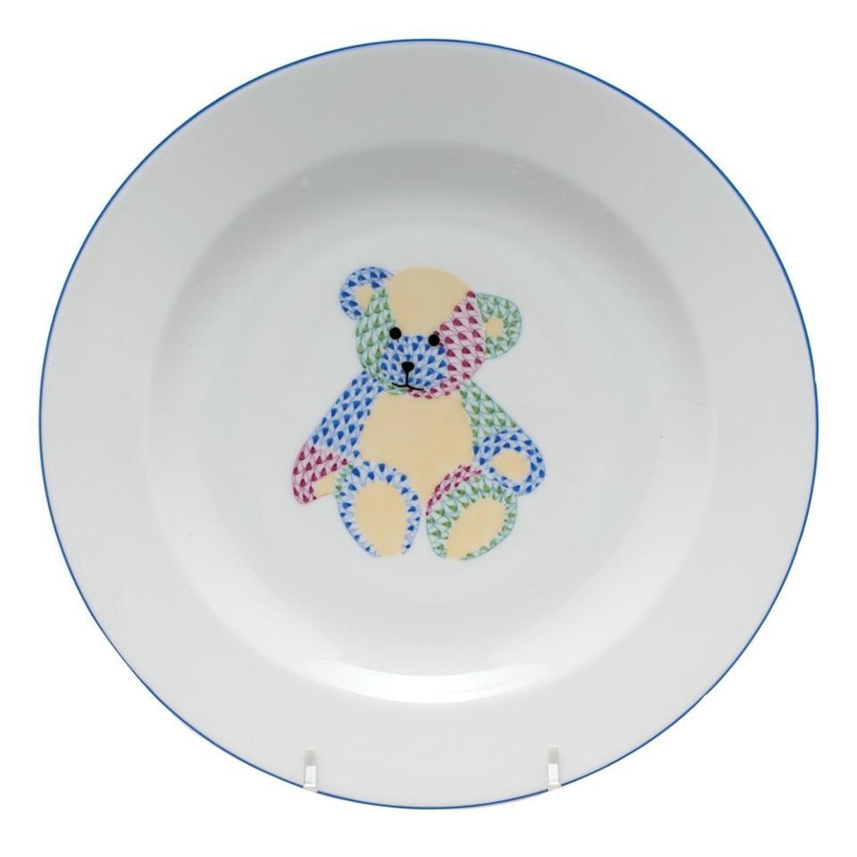 Teddy Bear Plate by Herend – Quintessentials