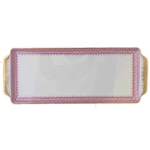 Lace - Pink Sandwich Tray – Quintessentials